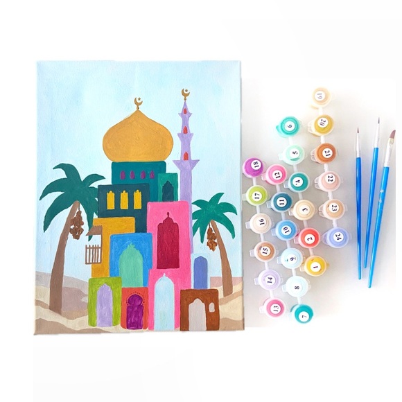 Holiday | Paint By Number Mosque Art | Poshmark